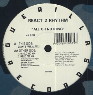 React 2 Rhythm - All or Nothing (Dannys Fireball Mix) - DI.FM